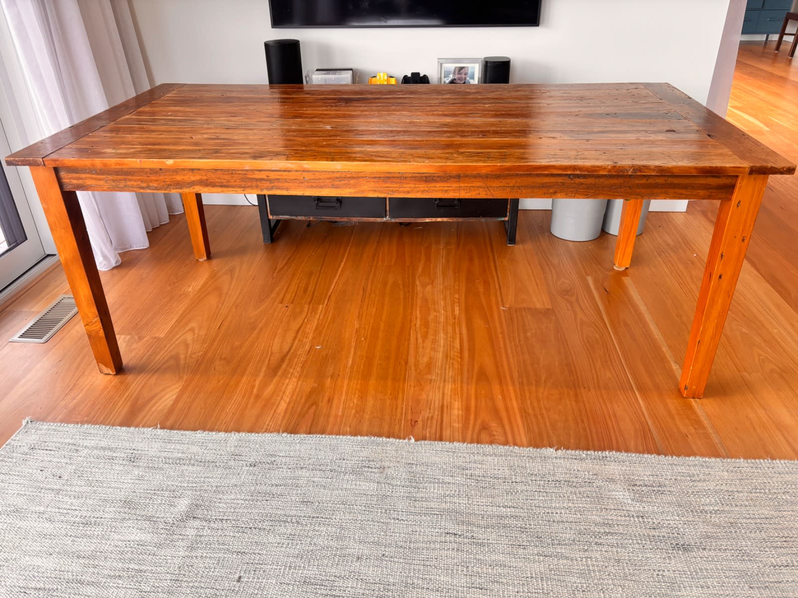 Timber dining table 2m x 1m - Dining Tables in Hughes ACT | Gumtree ...