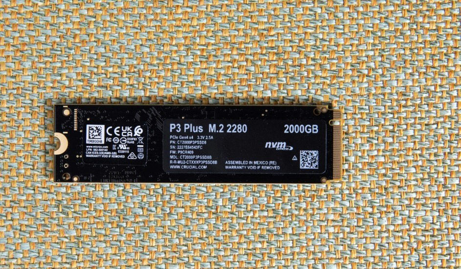 Crucial P3 Plus 2TB M.2 Nvme Ssd Gen 4 - Hard Drives & USB Sticks in ...