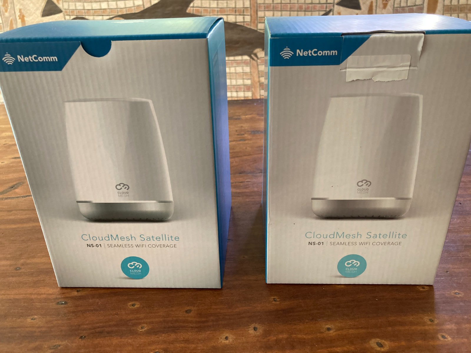 NetComm NS-01 CloudMesh Satellite x2 - Modems & Routers in Moonee Ponds ...