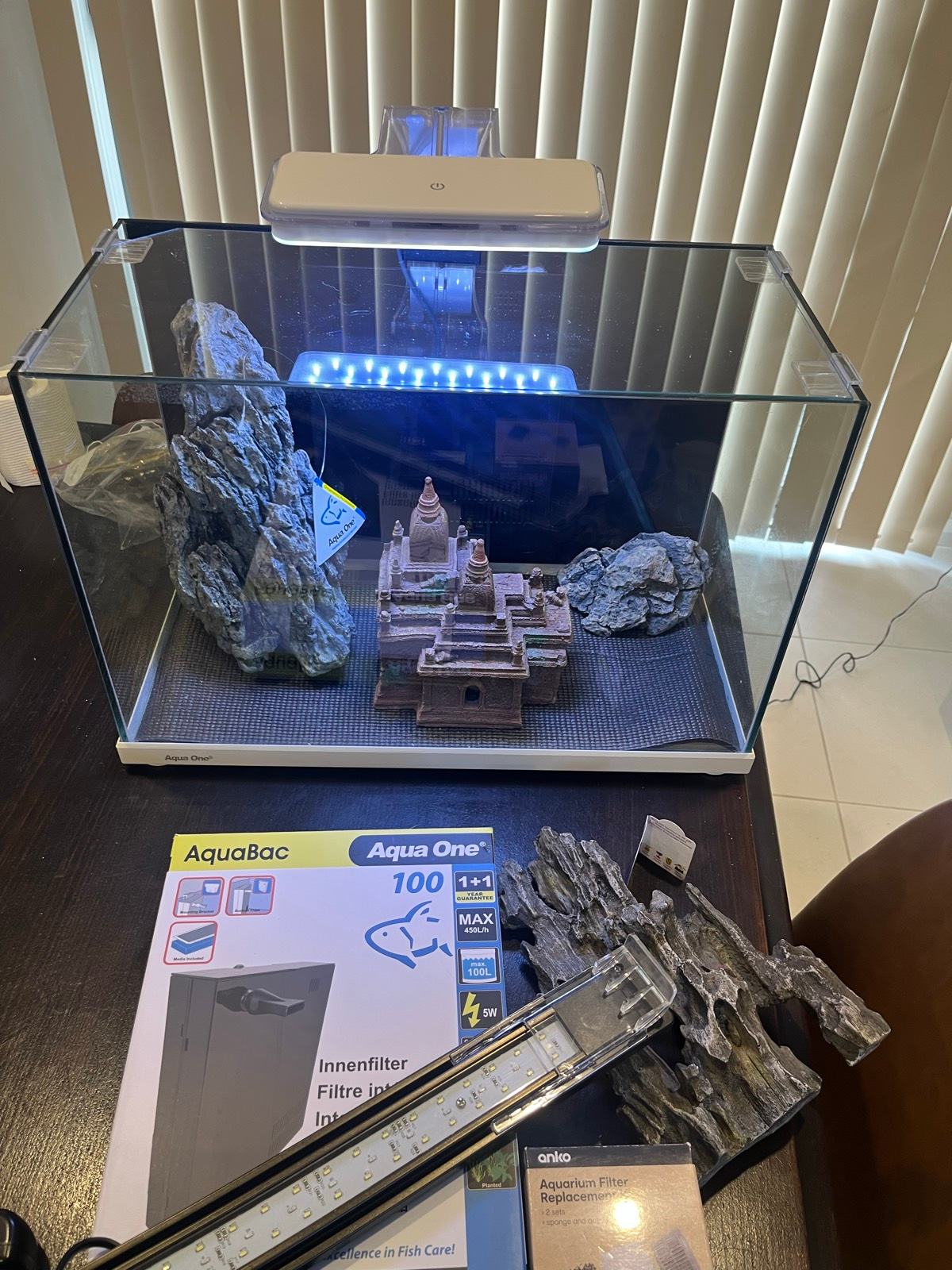 Aqua One 35lt Aquarium Fish Tank with Accessories | Pet Products ...