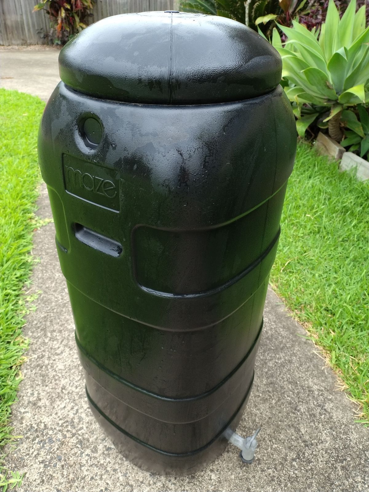 Maze 100L Mini Rain Water Tank with Tap - Other Garden in Landsborough ...