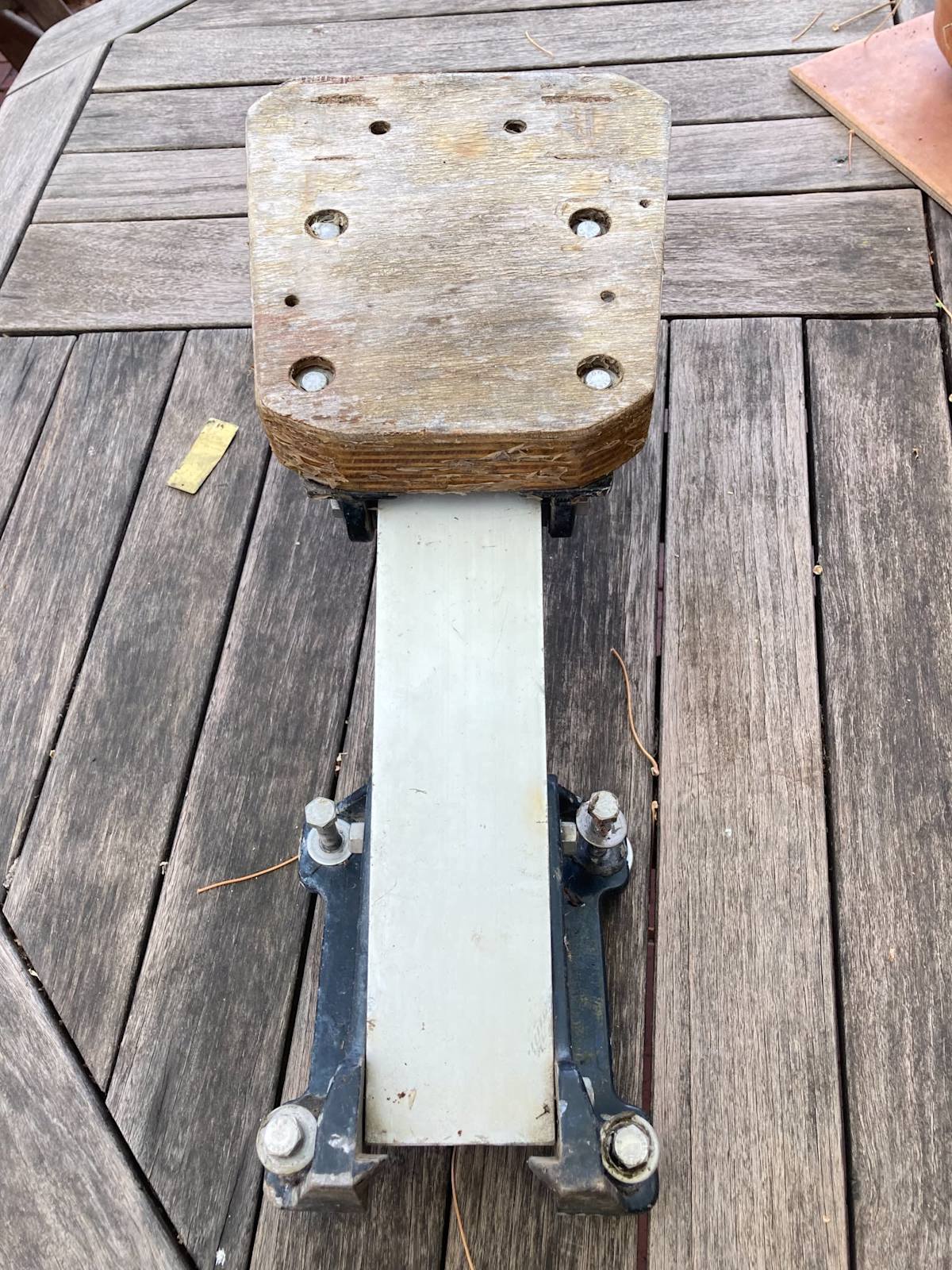 Outboard Bracket marine-grade aluminium, solid Aussie made | Boat ...