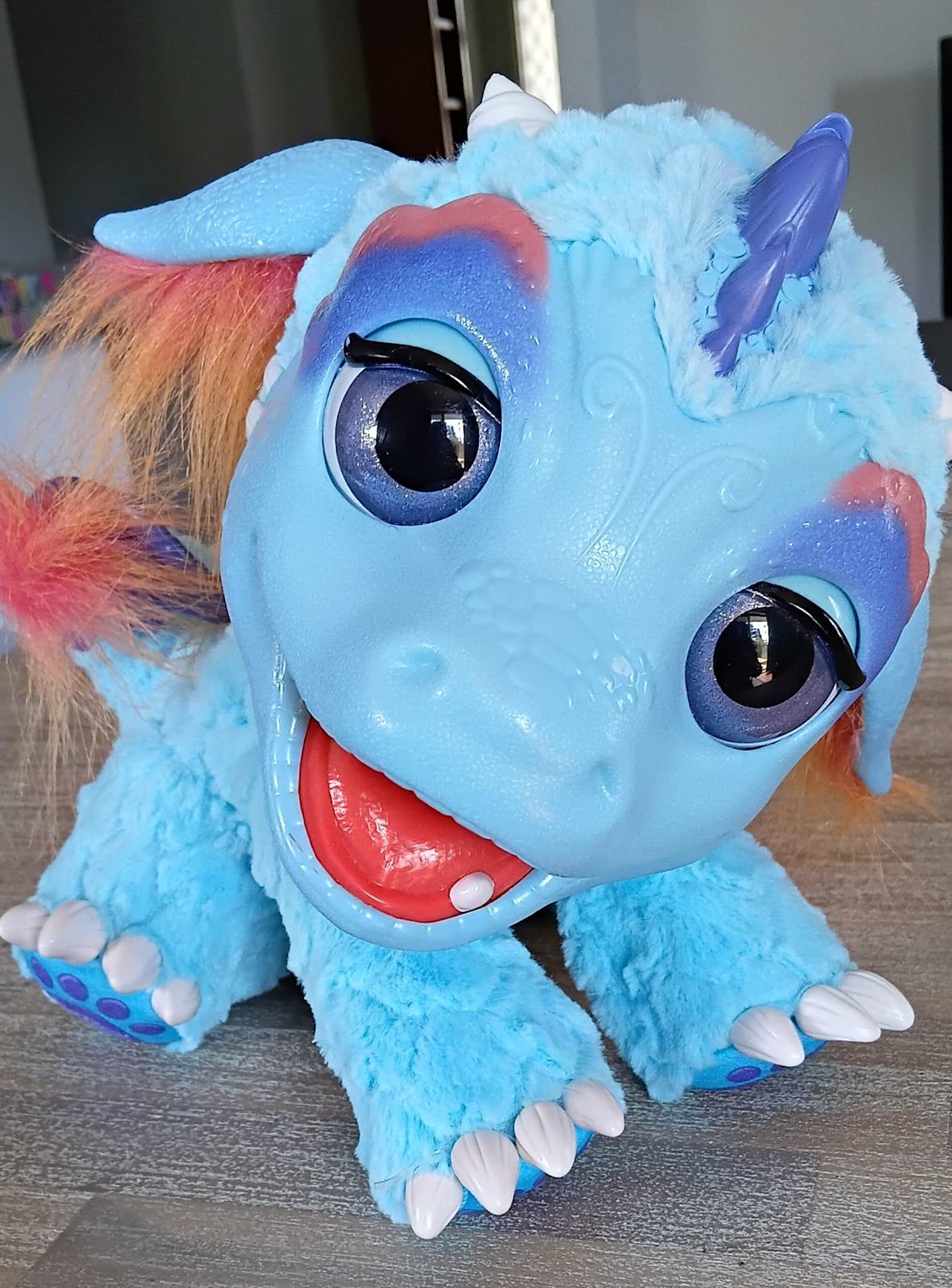FurReal Friends Torch My Blazin Dragon Plush Interactive Toy. Exc cond ...