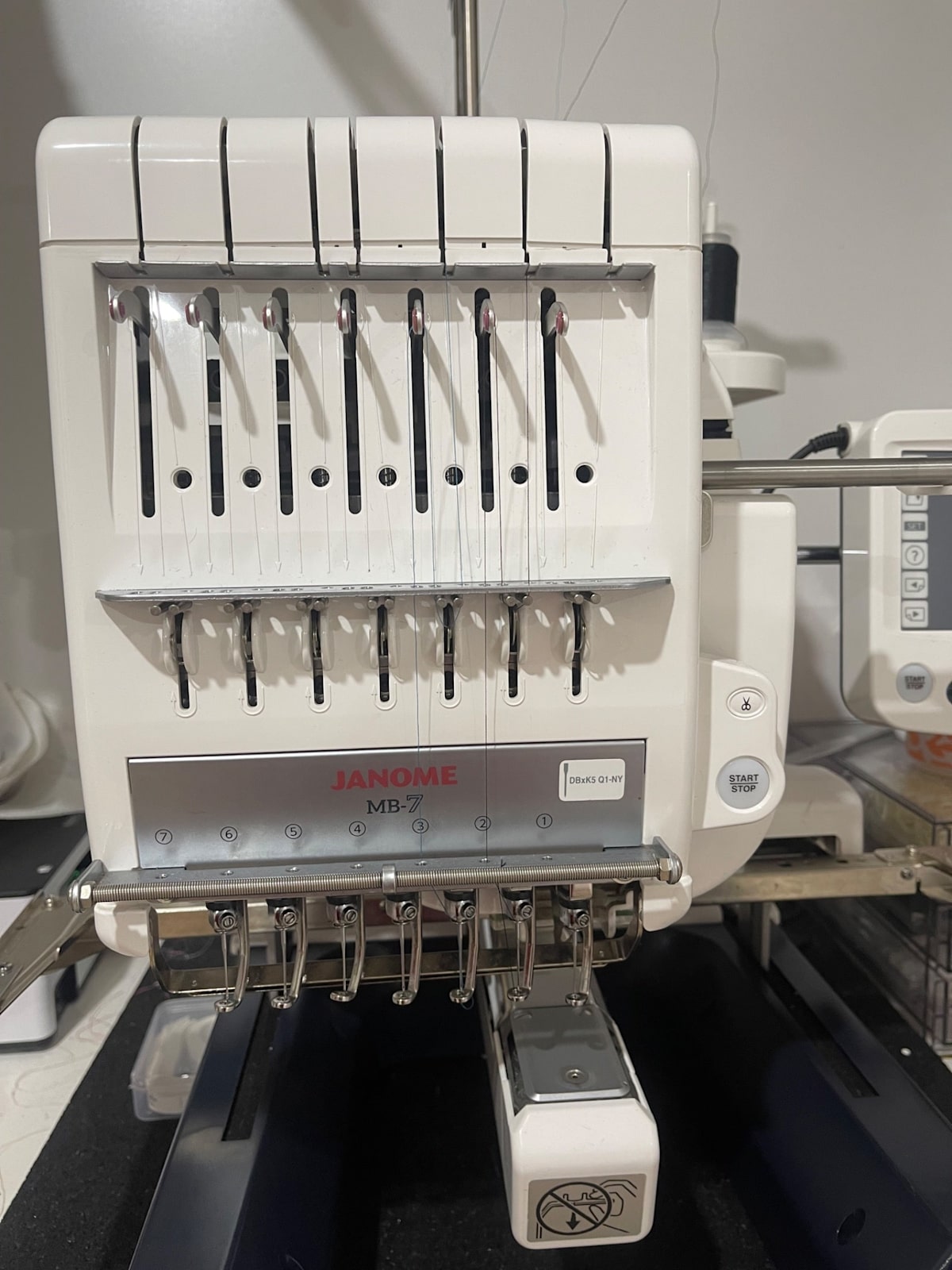 Janome mb-7 embroidery machine - Sewing Machines in St Peters NSW ...