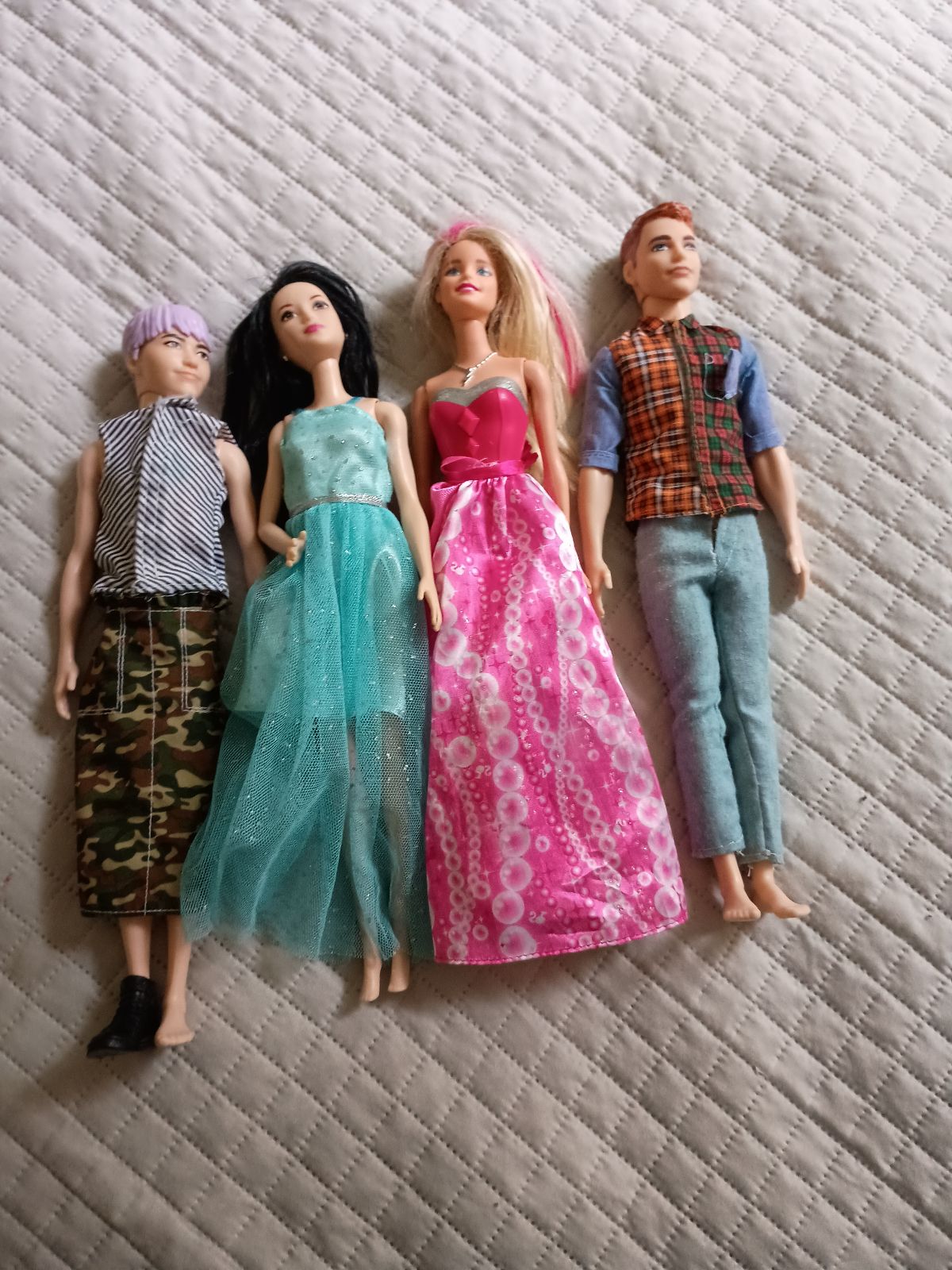 4 Barbie dolls with stunning outfits - Toys - Indoor in Carlingford NSW ...