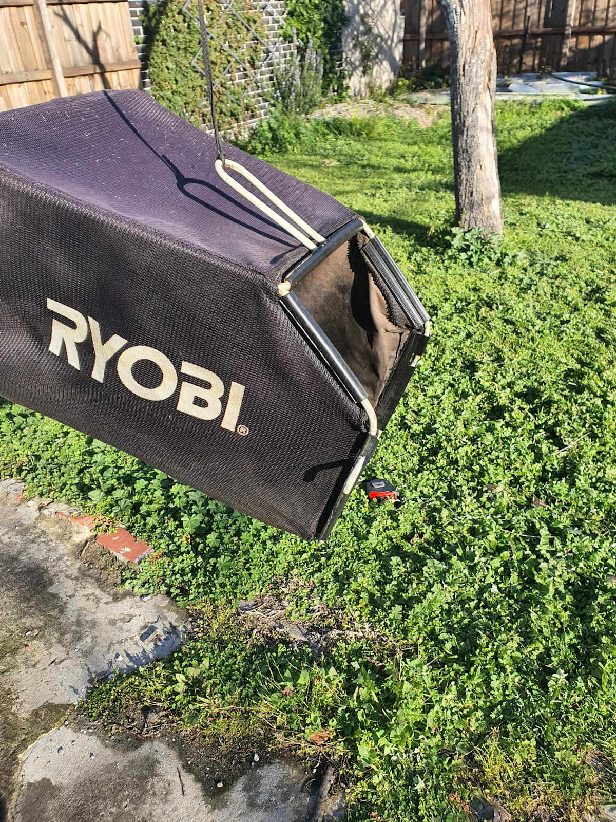 Genuin OEM Ryobi lawn mower grass chatcher - Lawn Mowers in Clayton VIC ...