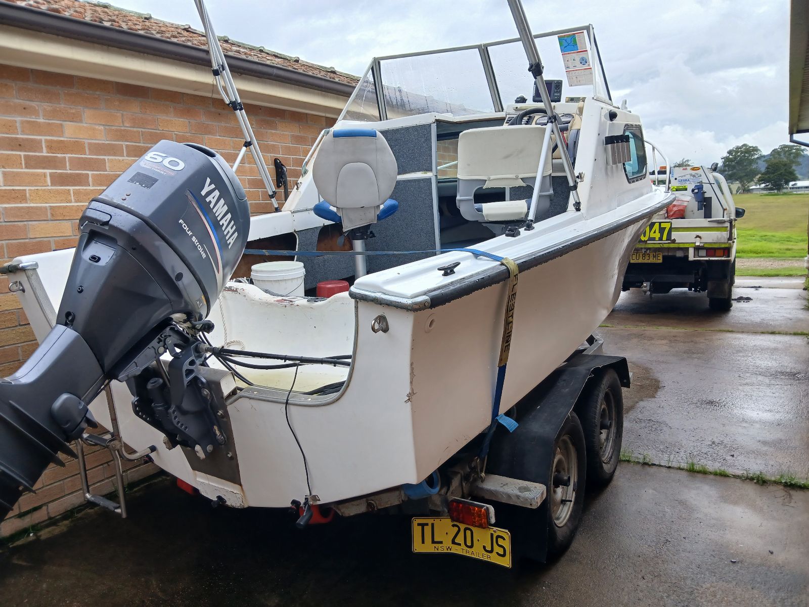 17ft half cab | Motorboats & Powerboats | Gumtree Australia Maitland ...