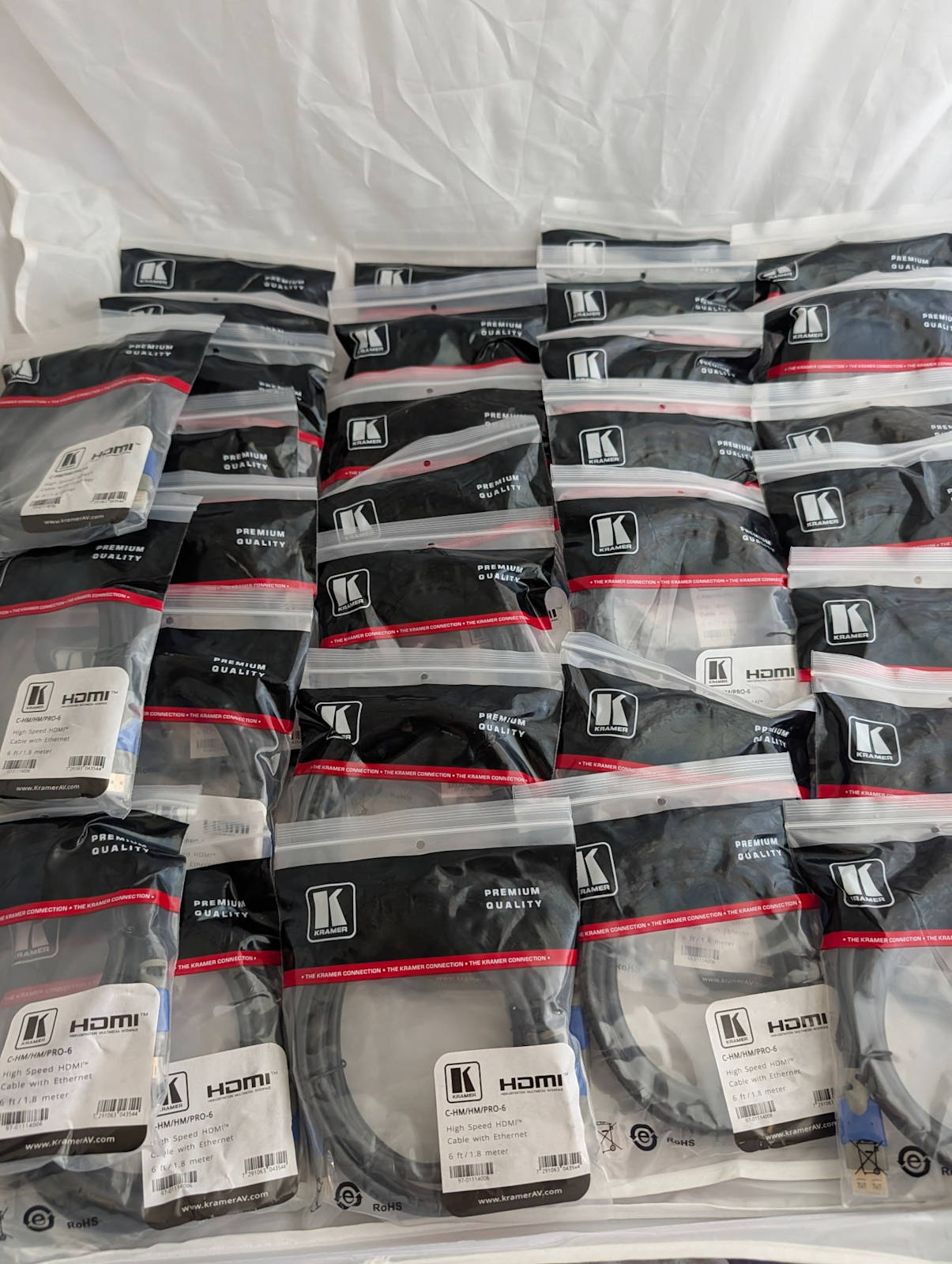 31x Kramer 4K HDMI Cables (1.8m) - PRO Series - Brand New - Home ...