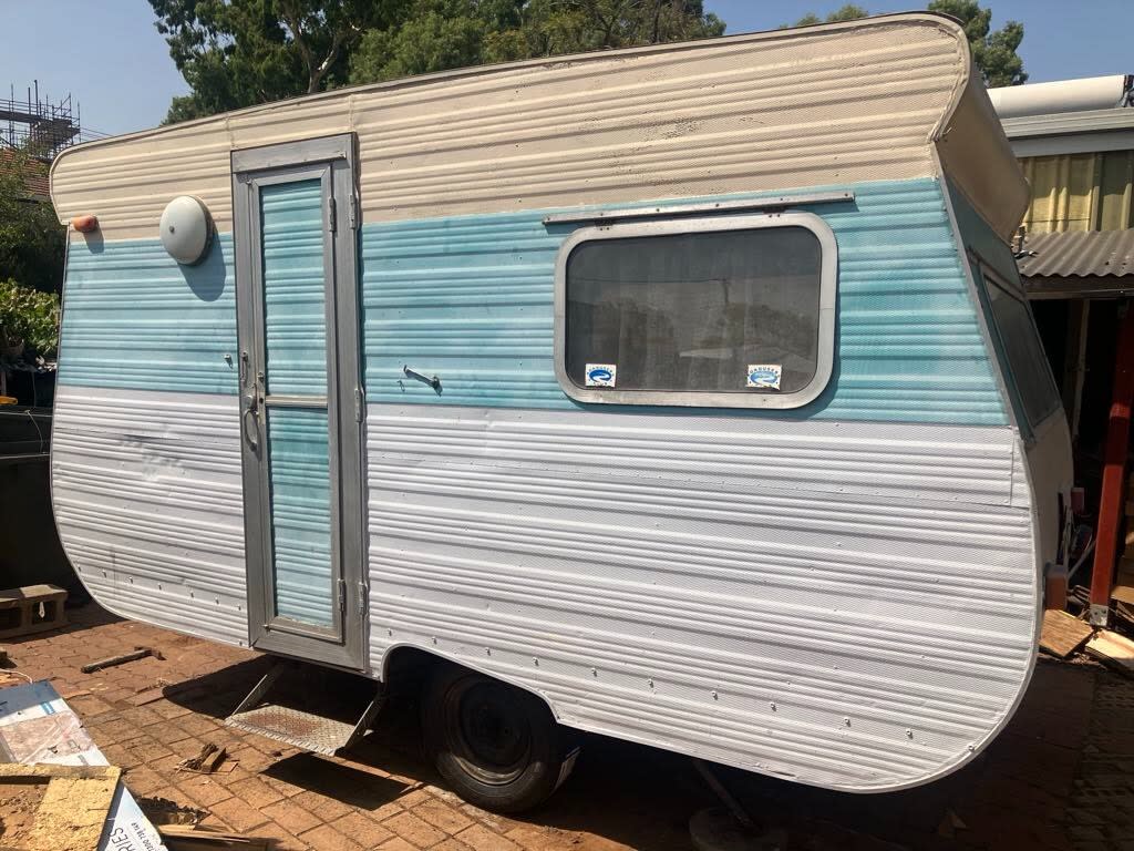 1972 Retro Caravan 12ft restore or convert to a food truck | Caravans ...