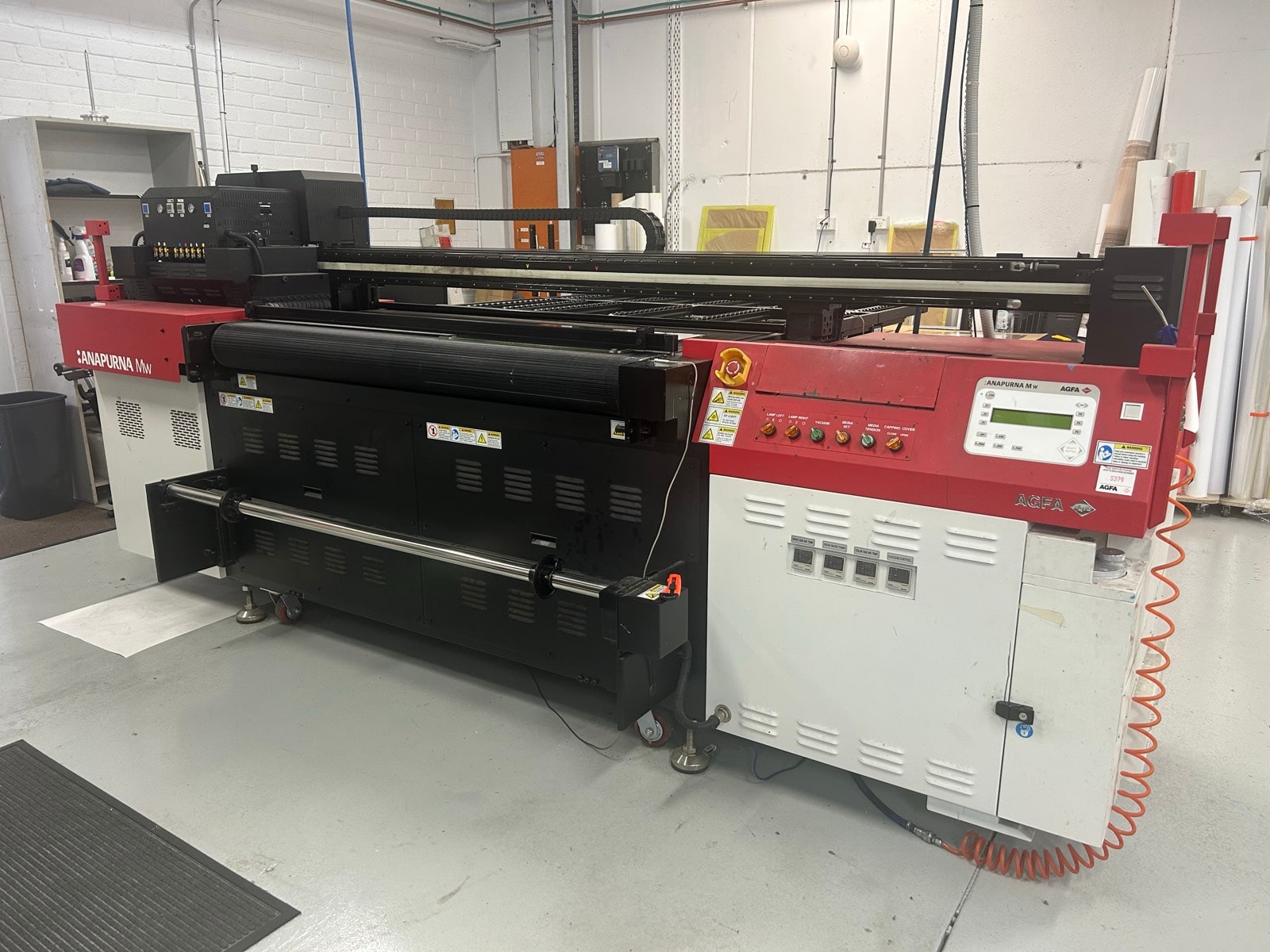 Agfa Anapurna 1600 Mw Roll to Roll Hybrid UV Digital Printer - Printers ...