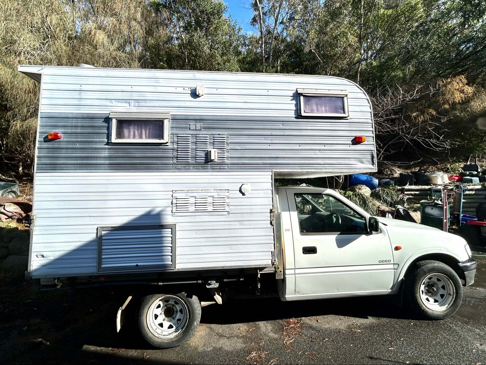 Holden Rodeo DX Manual 1999 Ute with Camper Van fully equipped | Cars ...