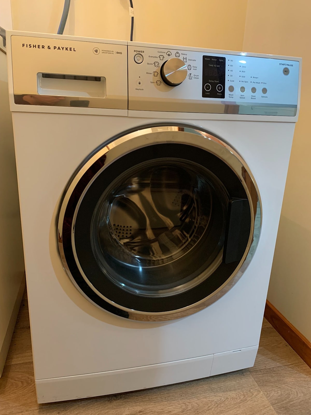 Washing Machine: Fisher and Paykel 8kg front loader- Like New - Washing ...