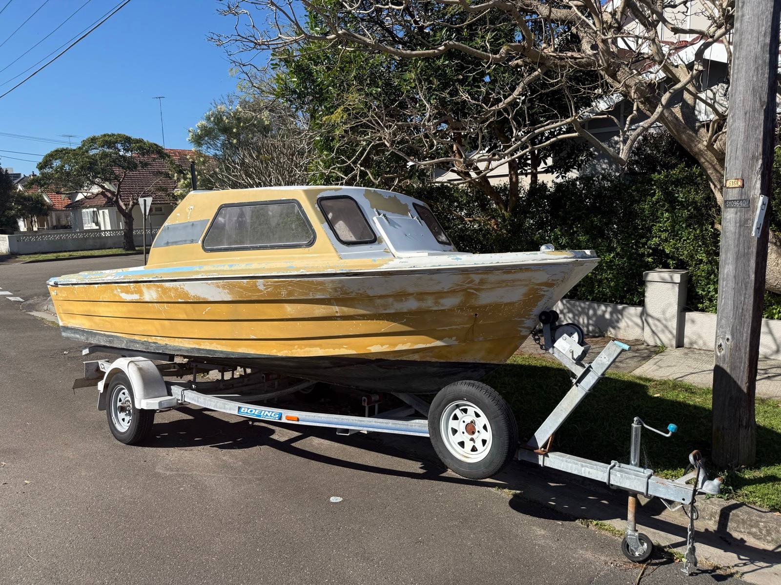 Savage Pacific Half Cab and Boeing Trailer | Motorboats & Powerboats ...