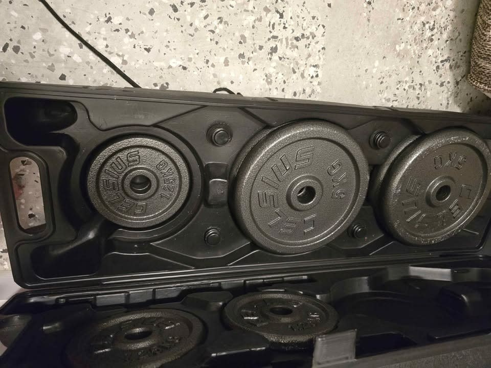 Celcius 50 KG weight set - Gym & Fitness in Tarneit VIC | Gumtree Australia