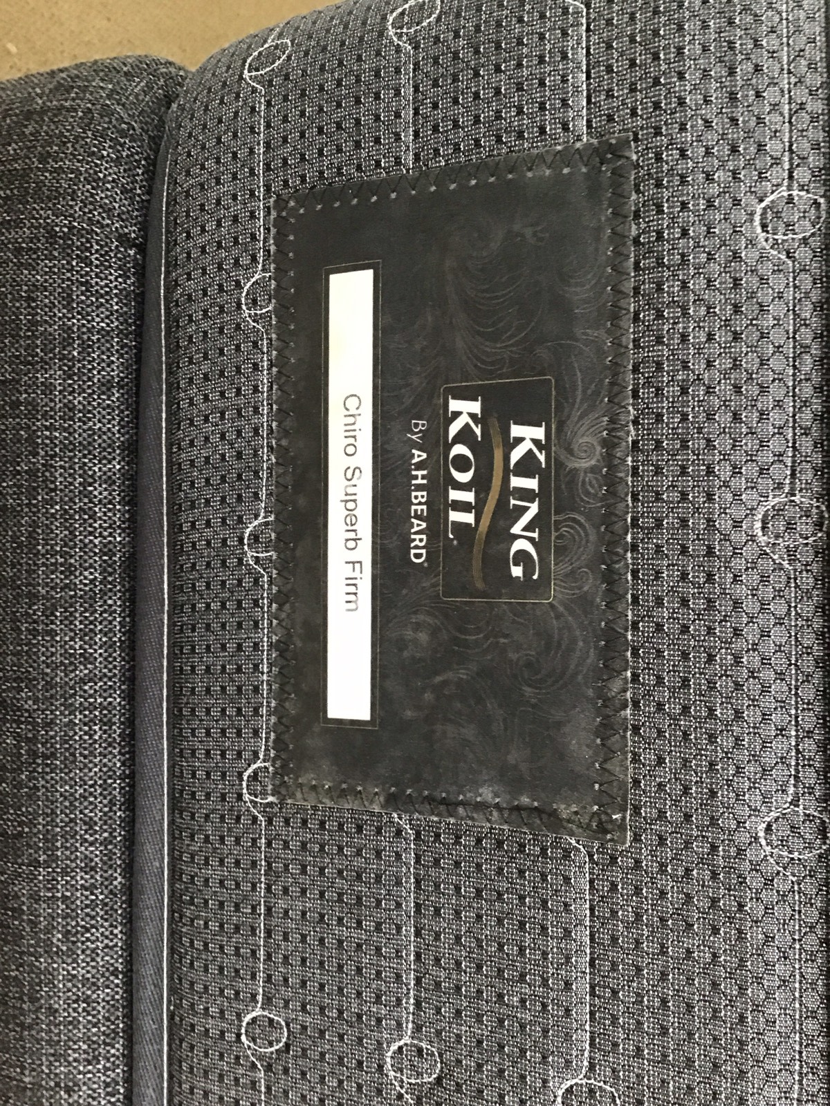 Queen size Mattress King Koil Chiro Superb Firm