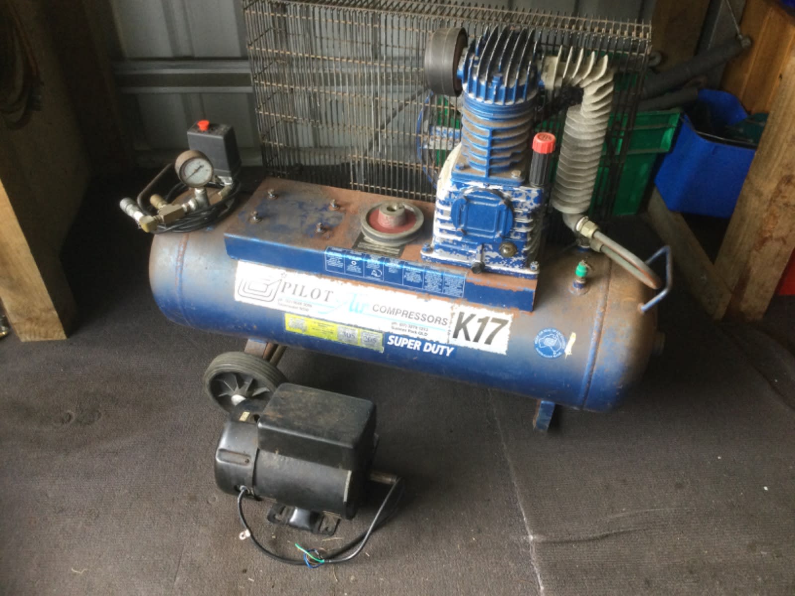 Pilot K17 Twin head ,Air Compressor - Miscellaneous Goods in Harrington ...