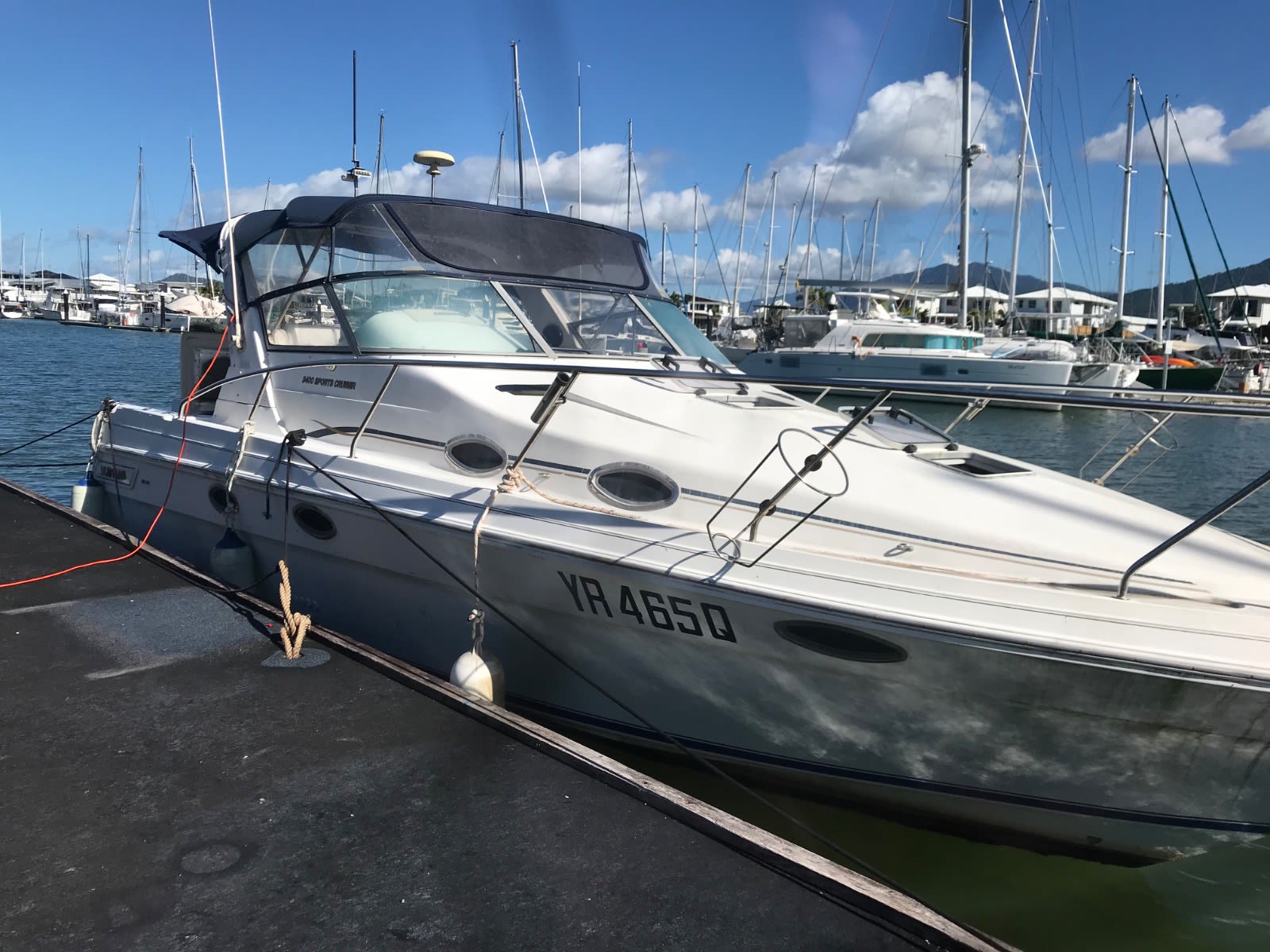 34ft Mustang Wide Body Boat | Motorboats & Powerboats | Gumtree ...