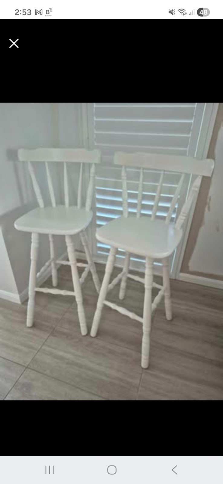 BAR STOOLS X 2 - Stools & Bar stools in Burpengary East QLD | Gumtree ...