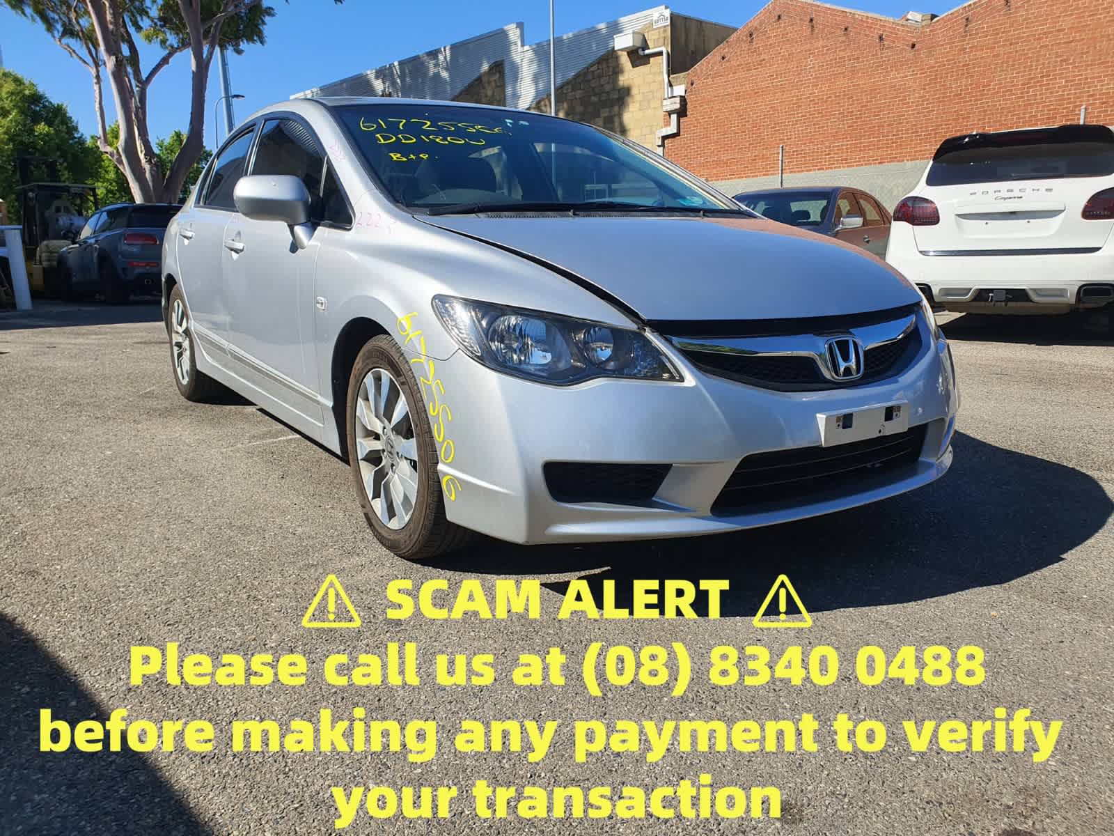 Now Wrecking 2223 HONDA CIVIC FA1,FD1,FD7 1.8L R18A1,R18A2 Sedan 05-12 ...