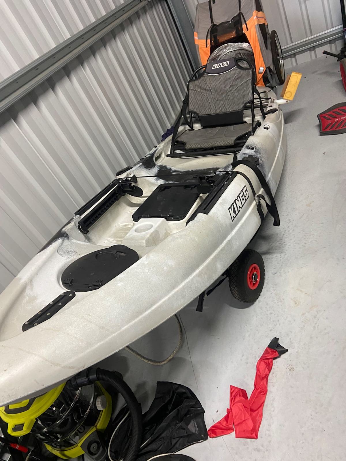 Kings Pro Fisher Kayak with Wake Snake | Kayaks & Paddle | Gumtree ...