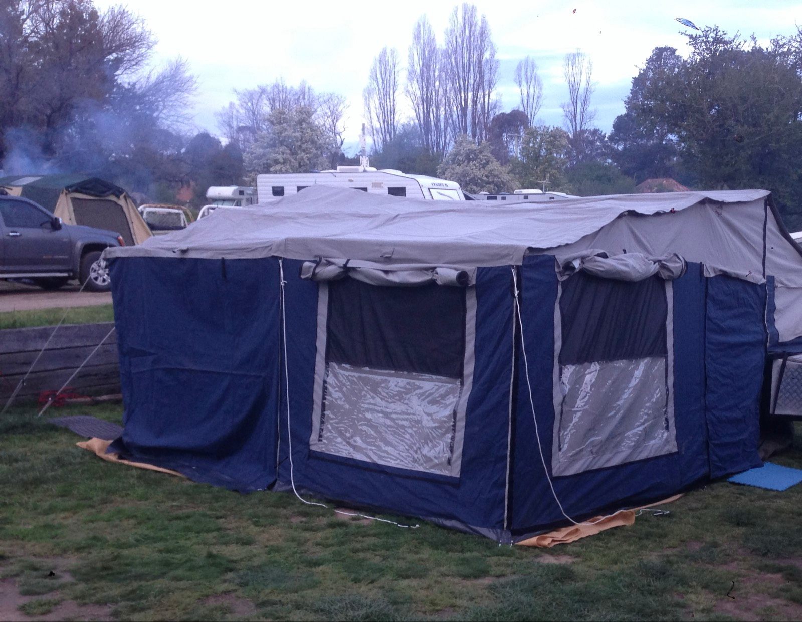 2016 Mario Camper box trailer with double mattress | Camper Trailers ...