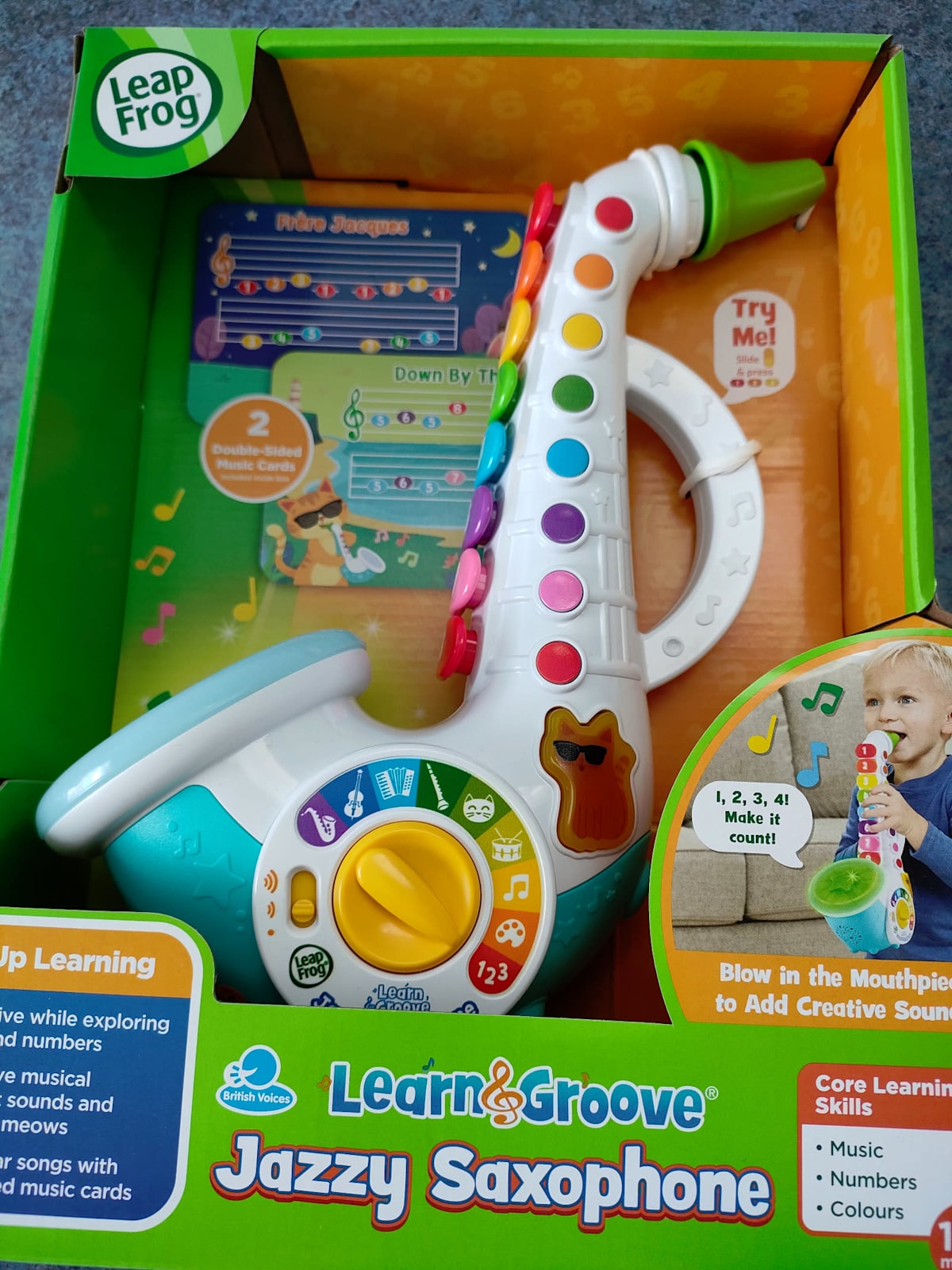 LeapFrog Learn & Groove Jazzy Saxophone - Toys - Indoor in Rangeville ...