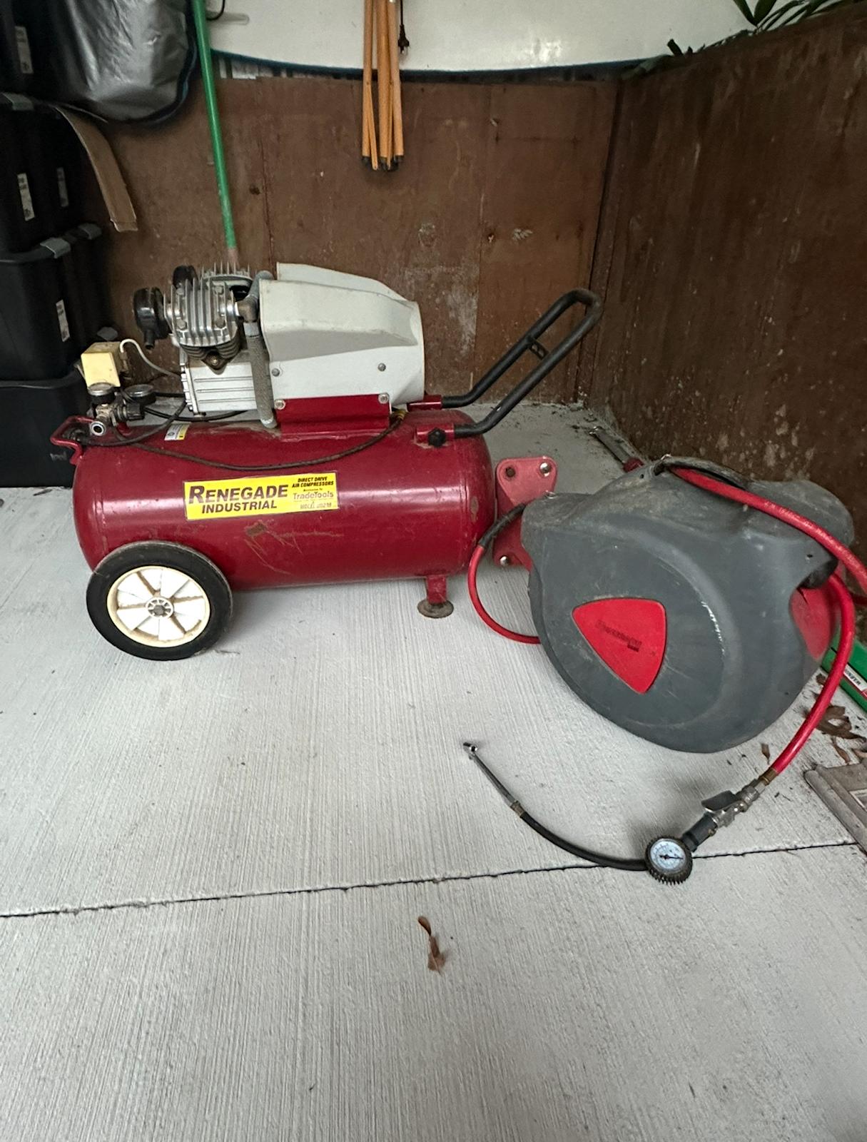 Air compressor and hose - Power Tools in Guanaba QLD | Gumtree Australia