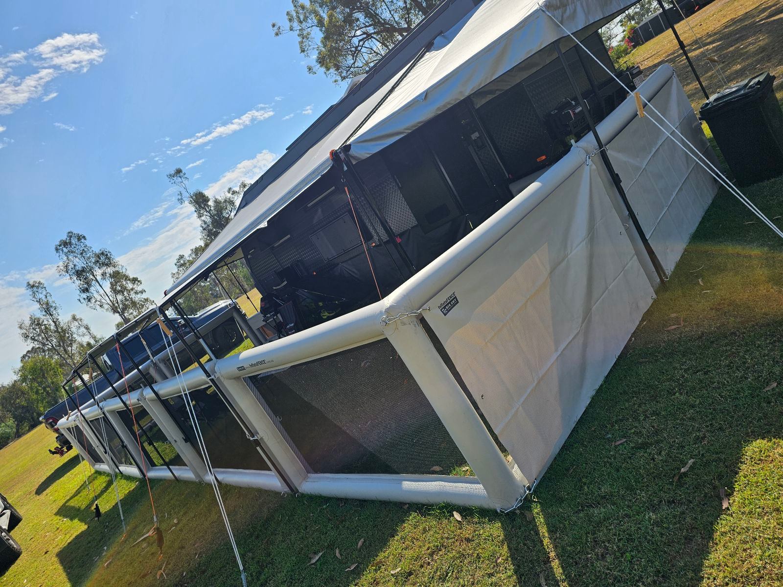 Inflatafence 0.8m high - 2 panels remaining - Miscellaneous Goods in ...