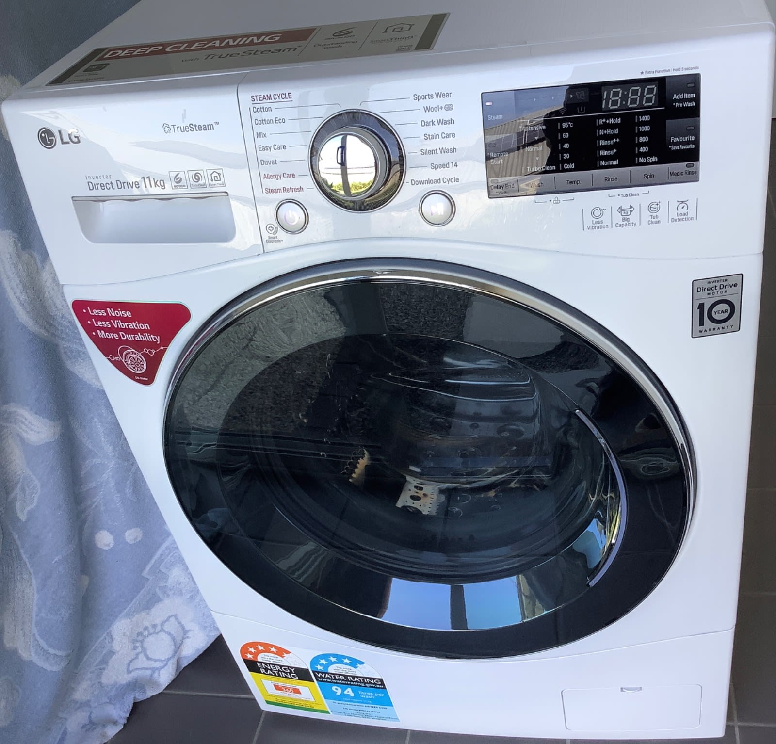 11 kg Front load LG quality Washing Machine Excellent working Cheap ...