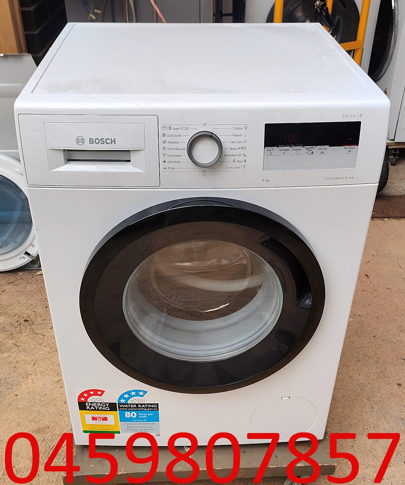 🚚 🚚 Serie 4 Bosch 8kg Front Load Washing Machine 🚚 🚚 - Washing Machines ...