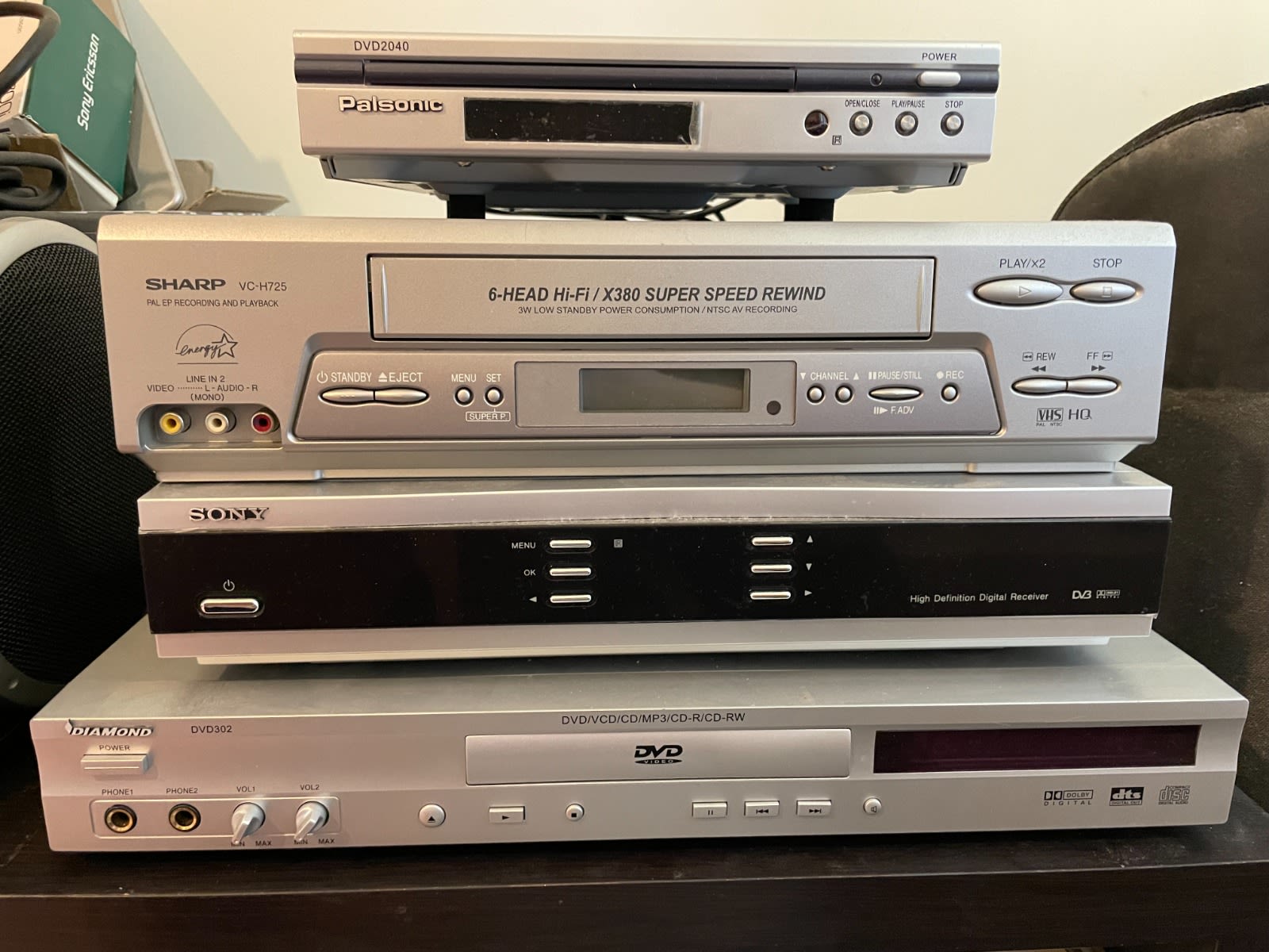 DVD Players for sale (VHS PLAYER SOLD) - DVD Players in Perth WA ...