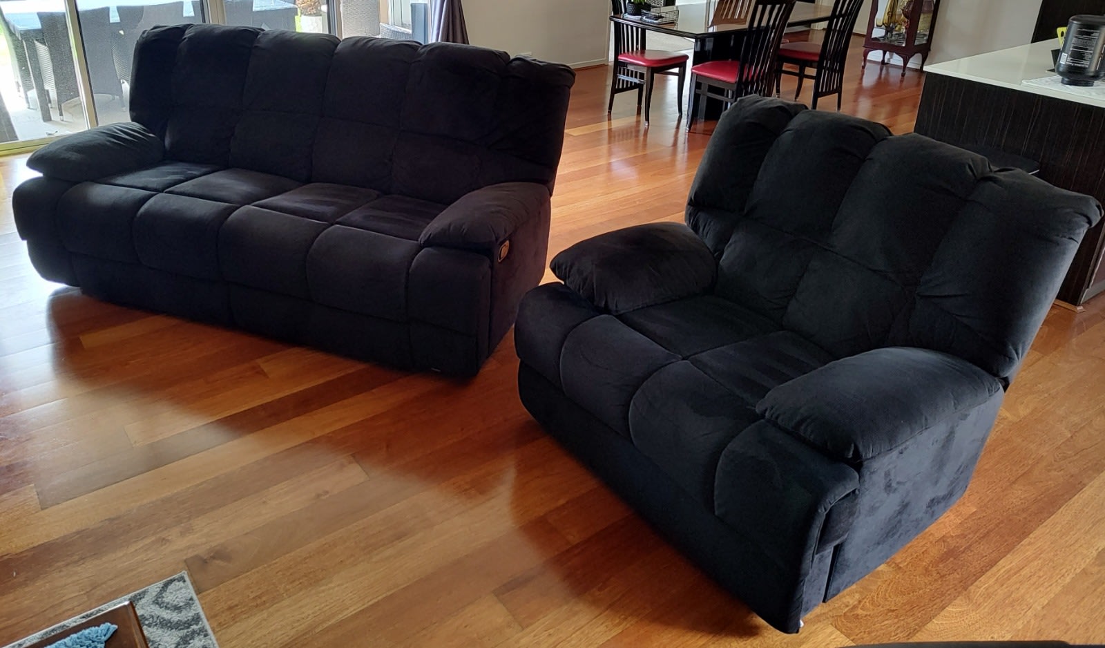 3 seater recliner sofa + single recliner - Sofas in Sippy Downs QLD ...