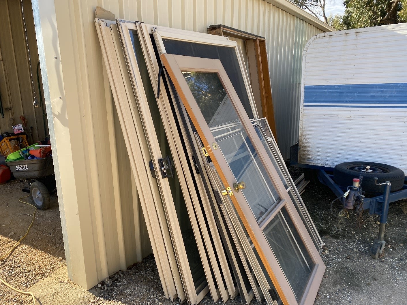 House Lot of Used Aluminium Windows - Building Materials in Tallarook ...