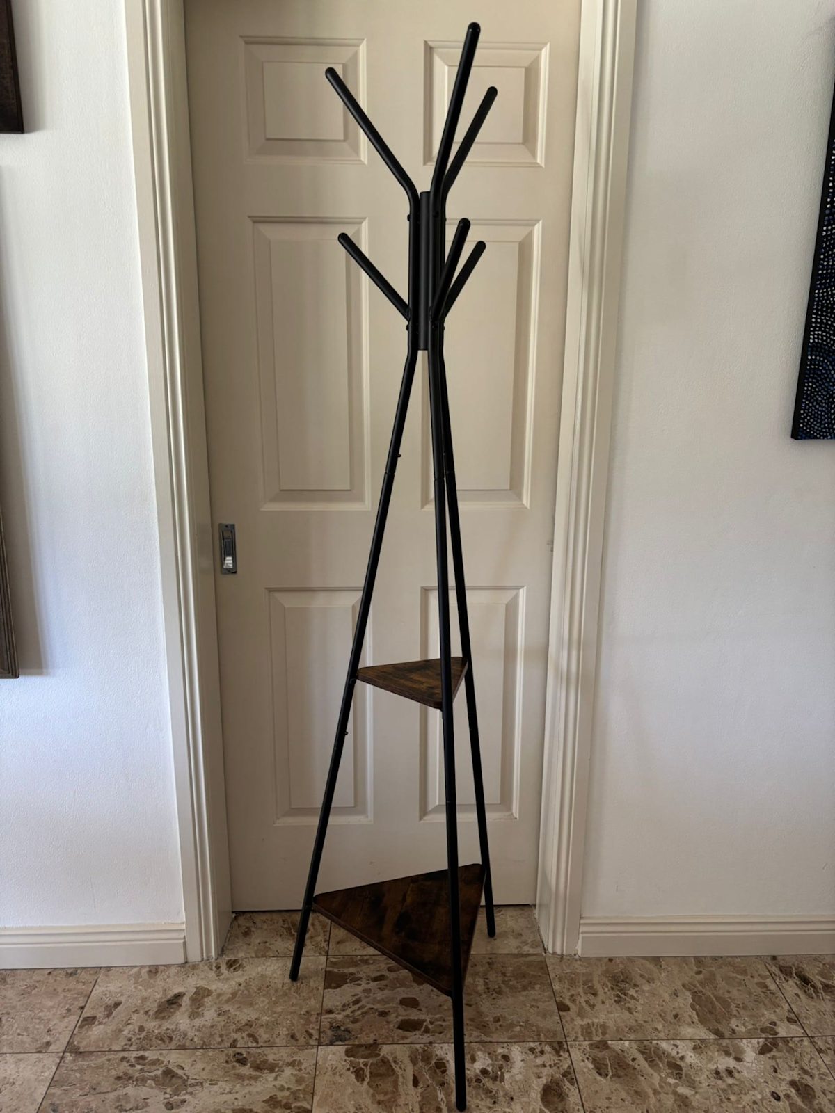 Vasagle 2 Shelves Coat Rack / Hat Stand - St Ives Pick Up - Bookcases ...