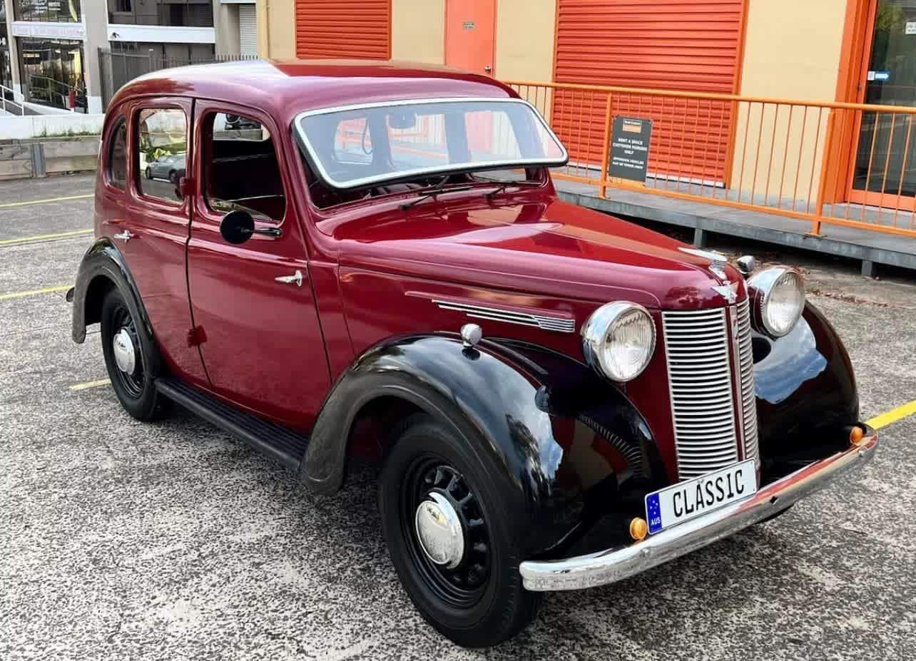 1946 Austin TEN 10 Saloon # willys chev holden morris ford ..AMAZING