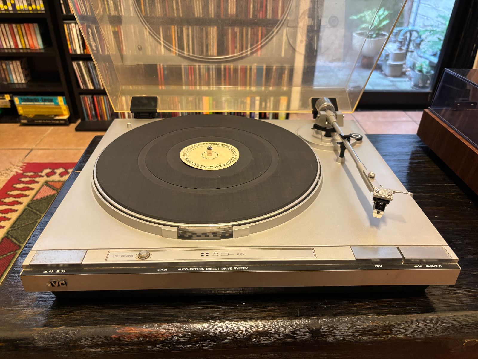 JVC L-A31 direct drive turntable/record player. Tested and serviced ...