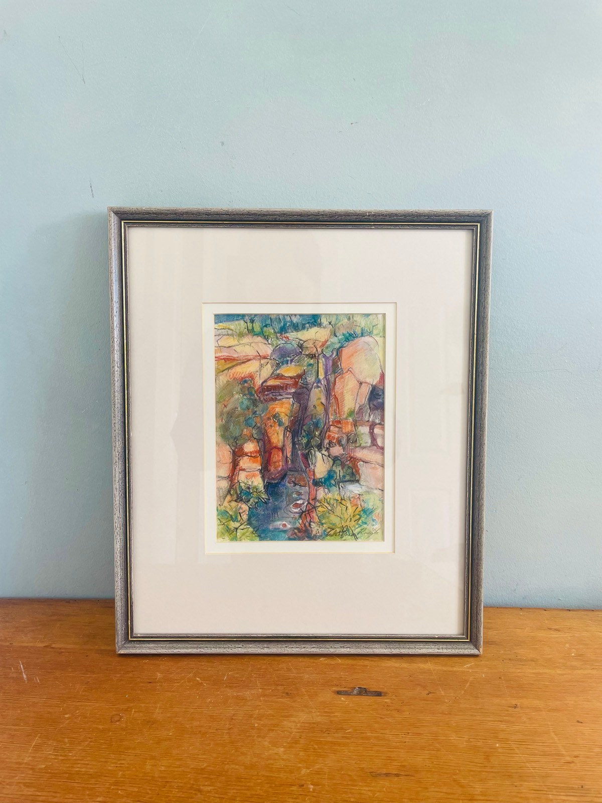 Waterfall bay Tasman arch original painting - Art in West Moonah TAS ...