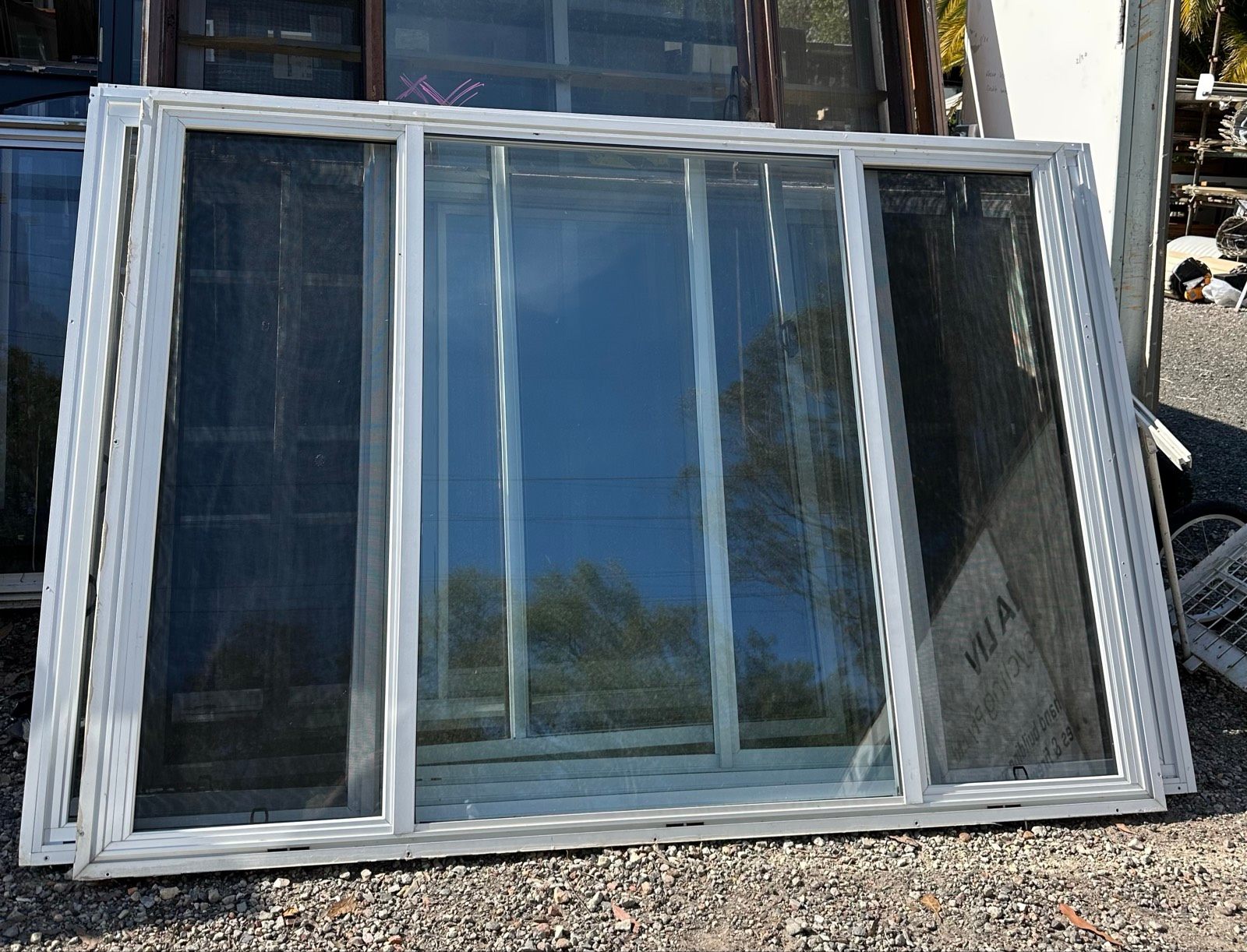 White Aluminium Sliding Windows - Building Materials in Tuggerah NSW ...
