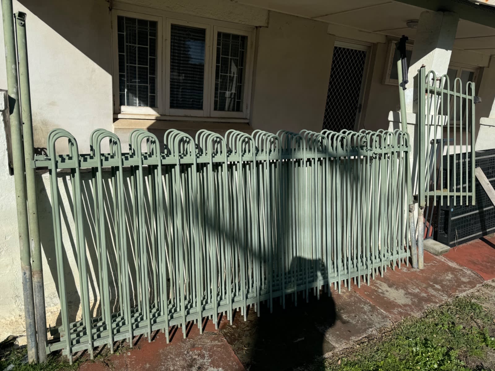 15.2m Fence & Gate and Posts (CAN DELIVER) - Building Materials in ...