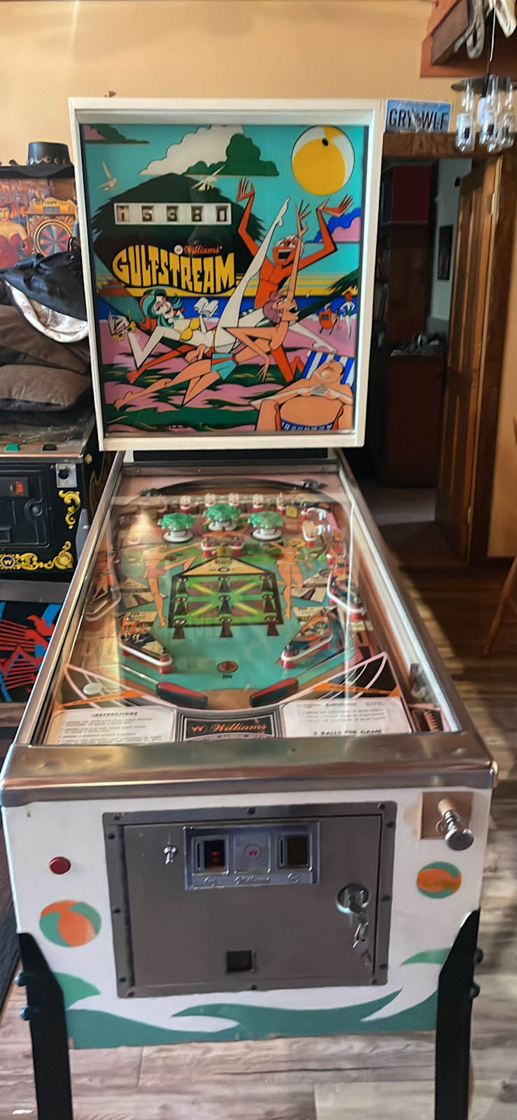 PINBALL MACHINE GULF STREAM 1973 FANTASTIC CONDITION - Collectables in ...
