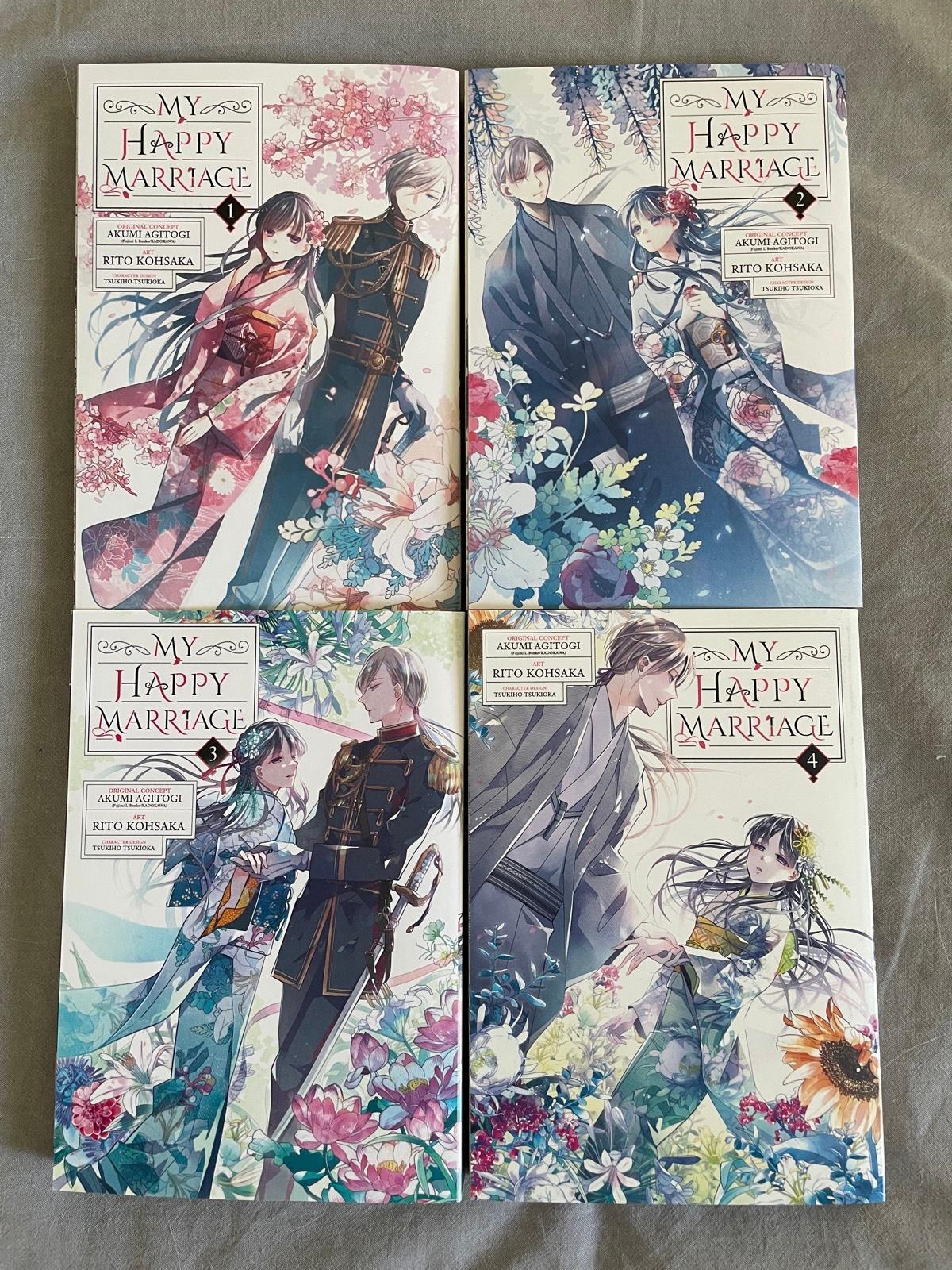 My Happy Marriage V1-4 - Graphic Novels in Mitcham VIC | Gumtree Australia