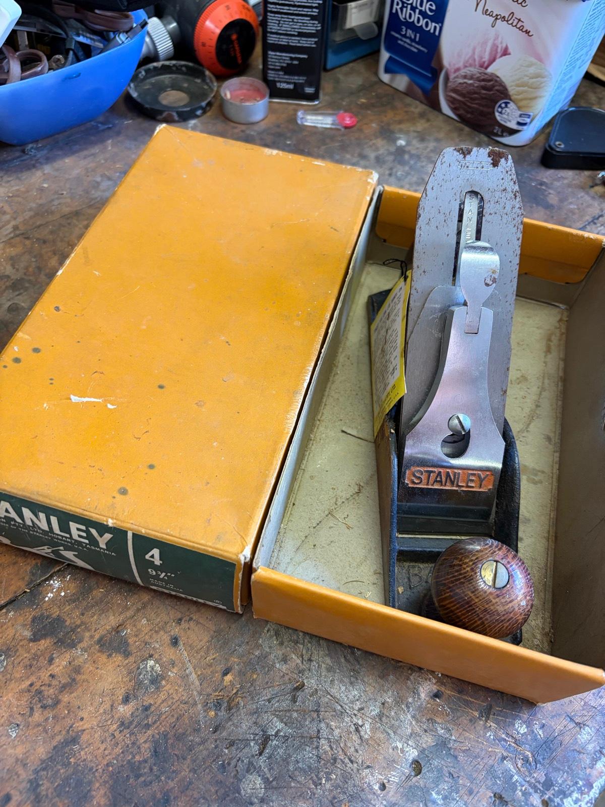 Stanley No. 4 Smoothing bench plane Tasmanian made - Hand Tools in The ...