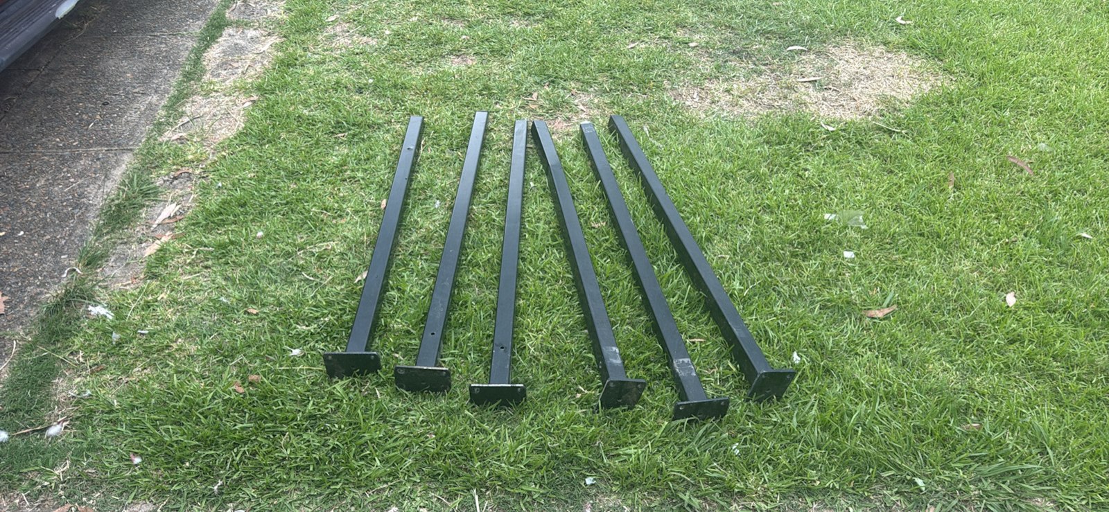 Black post 50x50 base plate - Building Materials in Lethbridge Park NSW ...