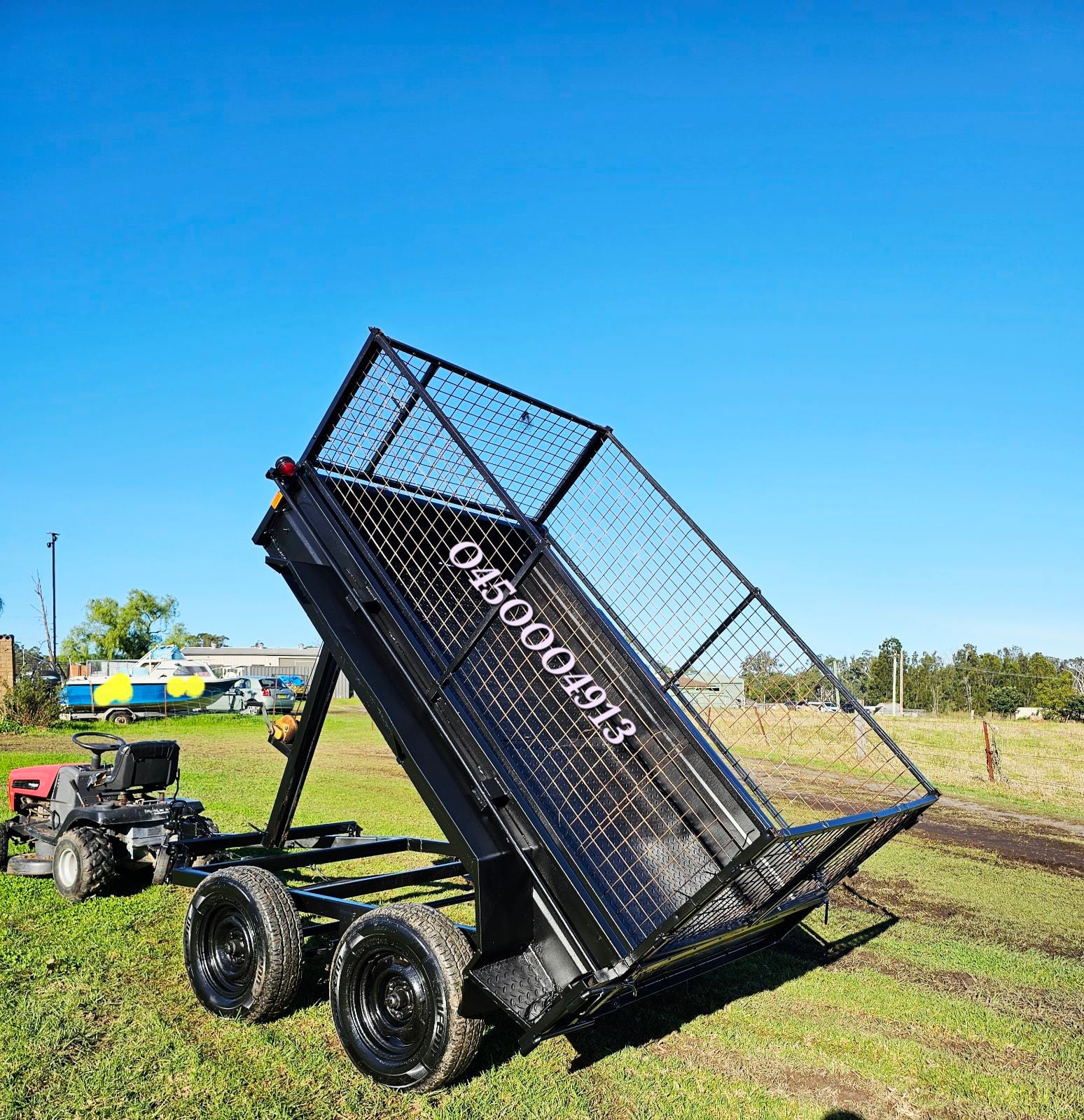 TILT TIPPER TRAY 8X5 TRAILER WINCH REGO LEDS CHEAP | Trailers | Gumtree ...