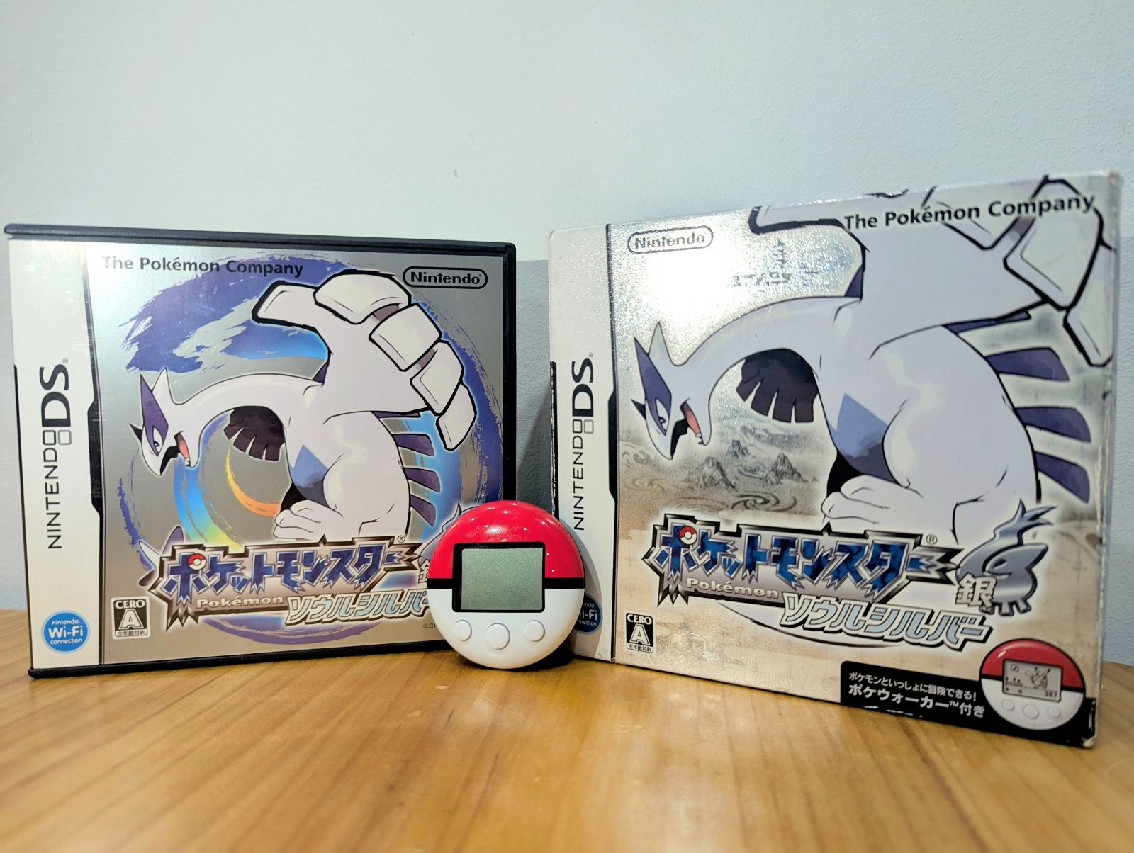POKEMON Soul Silver Pocket Monsters with Poke Walker Nintendo DS nds ...