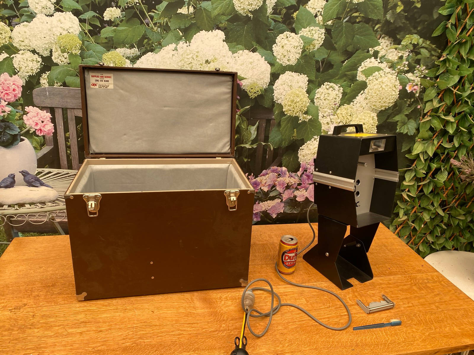 Rare Polaroid Vintage Passport Portrait Camera working Cheney case old ...