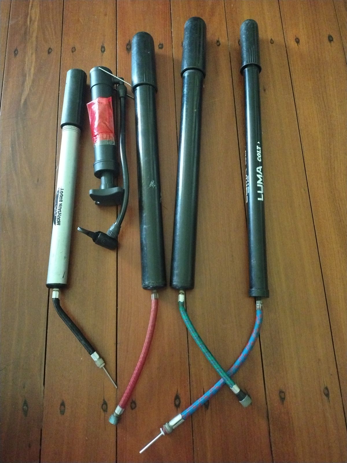 Bunch of Bike Pumps Bicycle Tyres - Bicycle Parts and Accessories in Landsborough QLD | Gumtree ...
