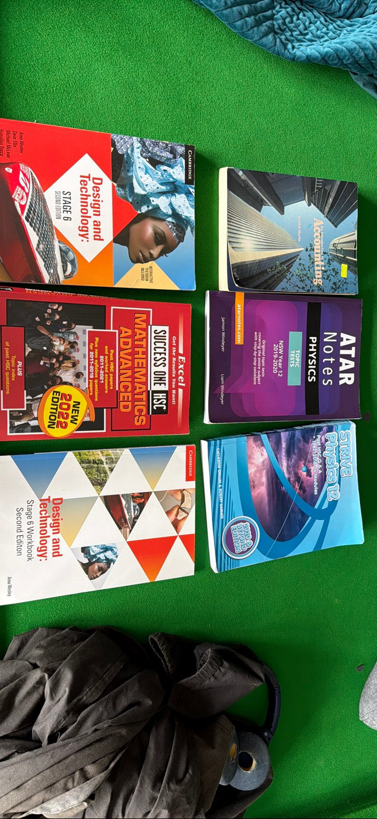 NSW HSC Textbooks - Physics, Maths Advanced, Design and Technology ...