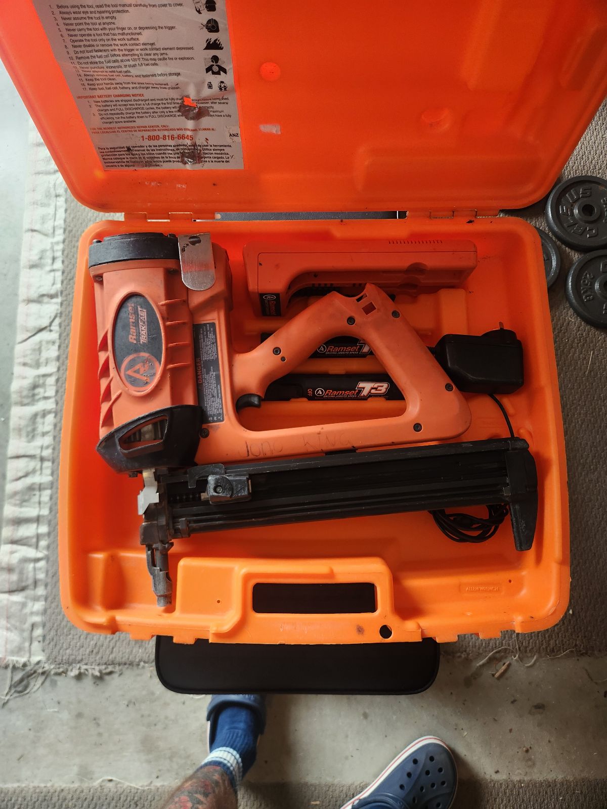 Ramset Trakfast gas gun. - Power Tools in Gungahlin ACT | Gumtree Australia