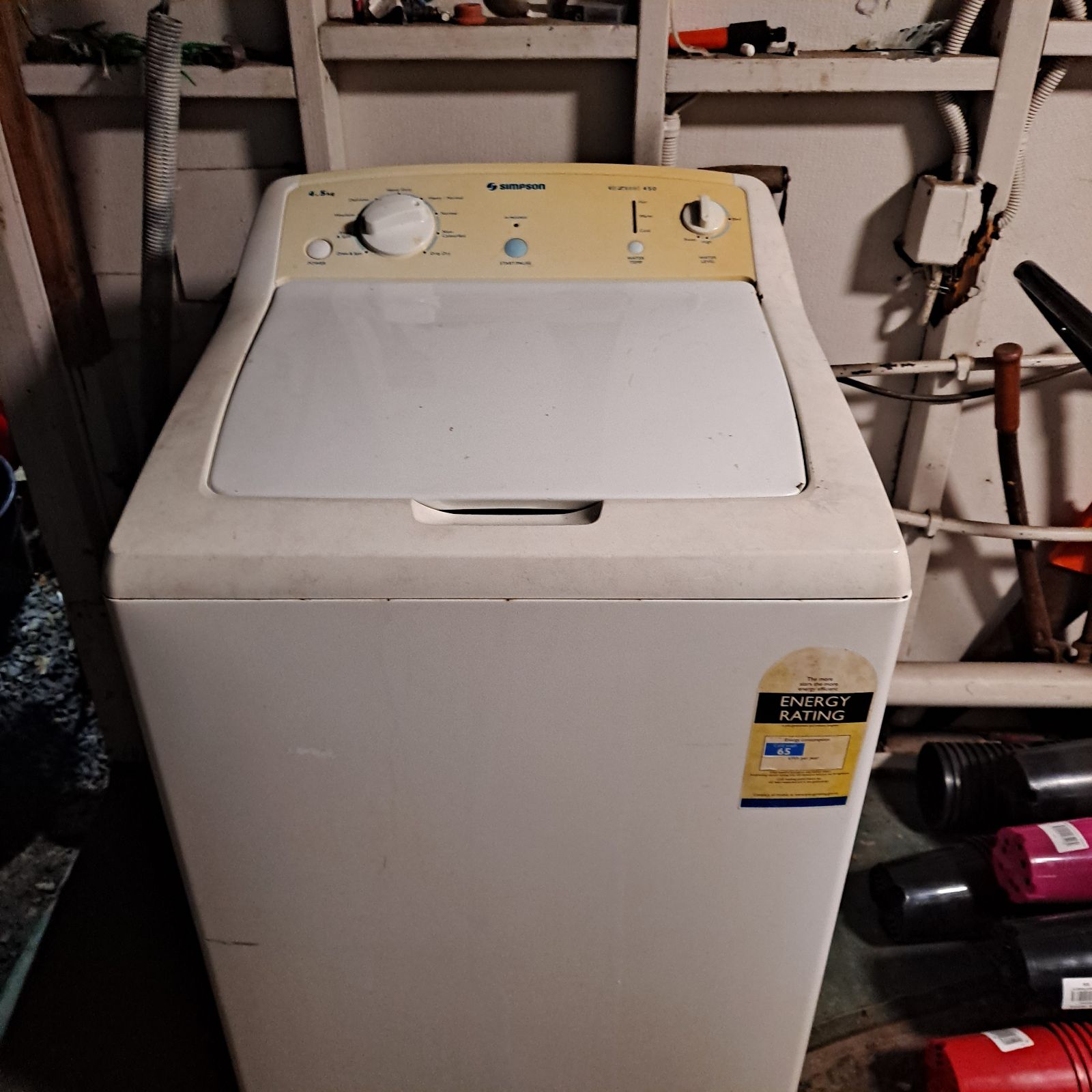SIMPSON 4.5KG WASHING MACHINE $50.00 - Washing Machines & Dryers in ...